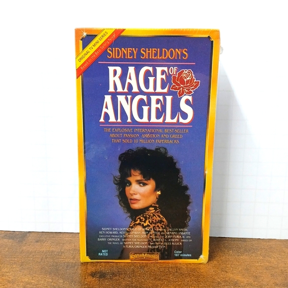 Media | New Sealed Sidney Sheldons Rage Of Angels Vhs Original Nbc Mini ...